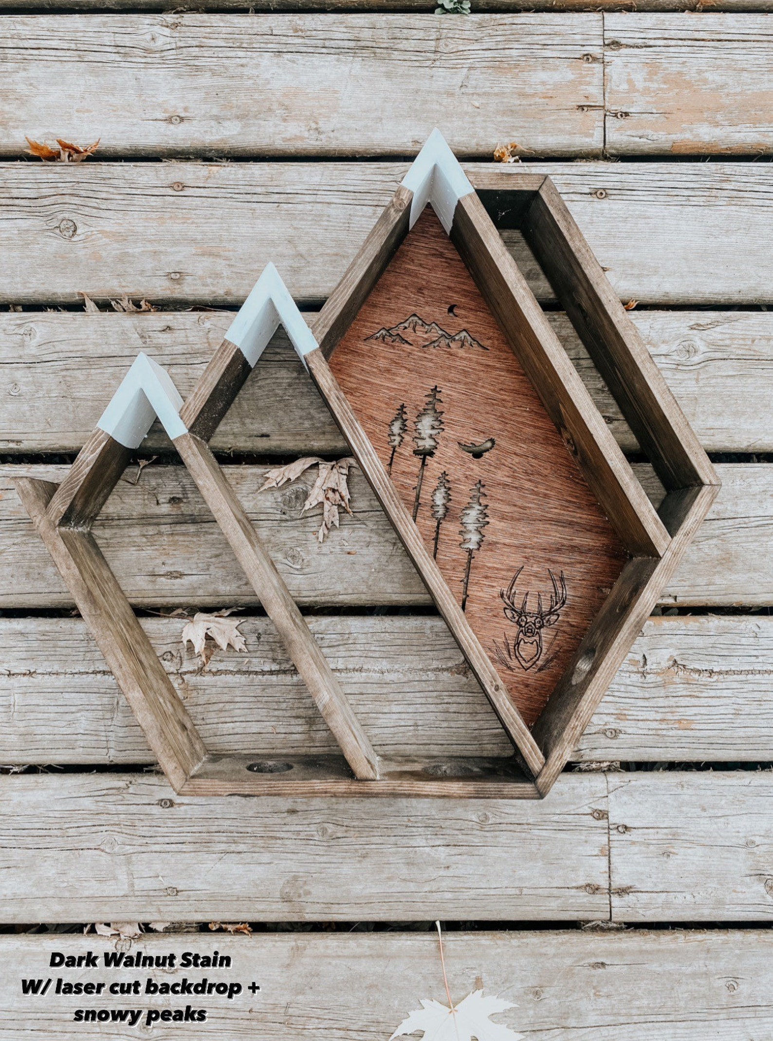 Mountain Shelf, Triangle Shelf, Wine Rack, Bottle Display, Mountain Art ...