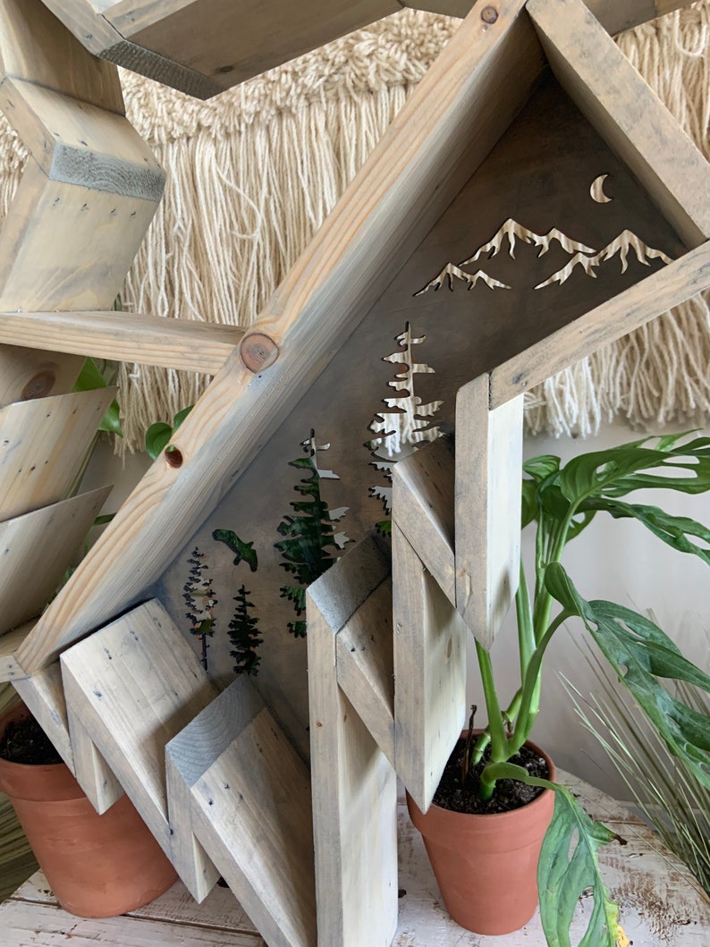 Wolf Head Wolf Shelf Crystal Shelf Essential Oil Shelf - Etsy