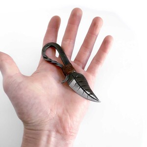 The spriggan Leaf-blade Blacksmith's Knife - Etsy