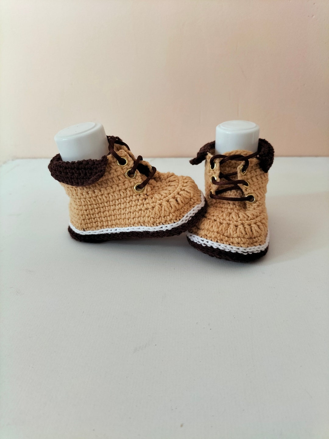 Baby Work Boots, Beige Baby Girl Boy Boots, Heeled Boots, Cowboy Boots ...