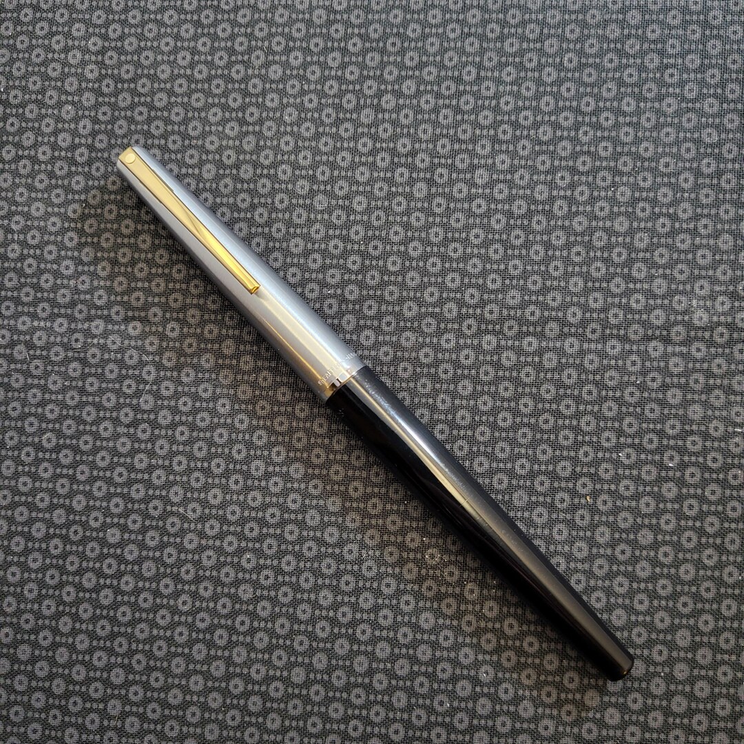 Sheaffer Stylist 440 Fountain Pen Stainless Triumph Nib black 1970s - Etsy