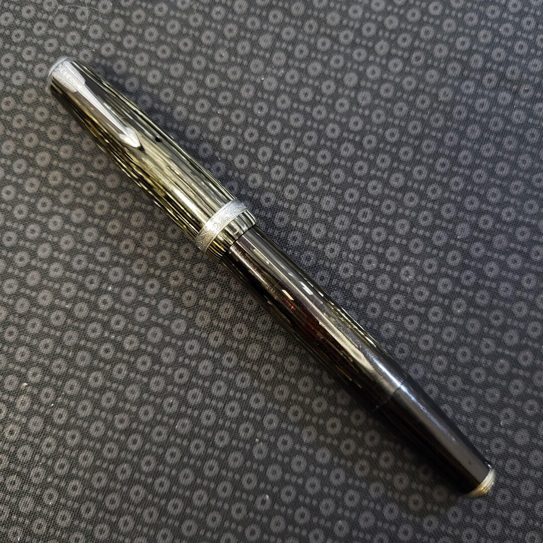 Parker Vacumatic Speedline Debutante Fountain Pen Shadow Wave (black ...