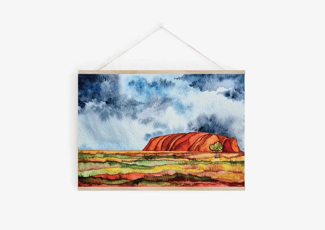 Uluru / Art Print / Wall Art - Etsy