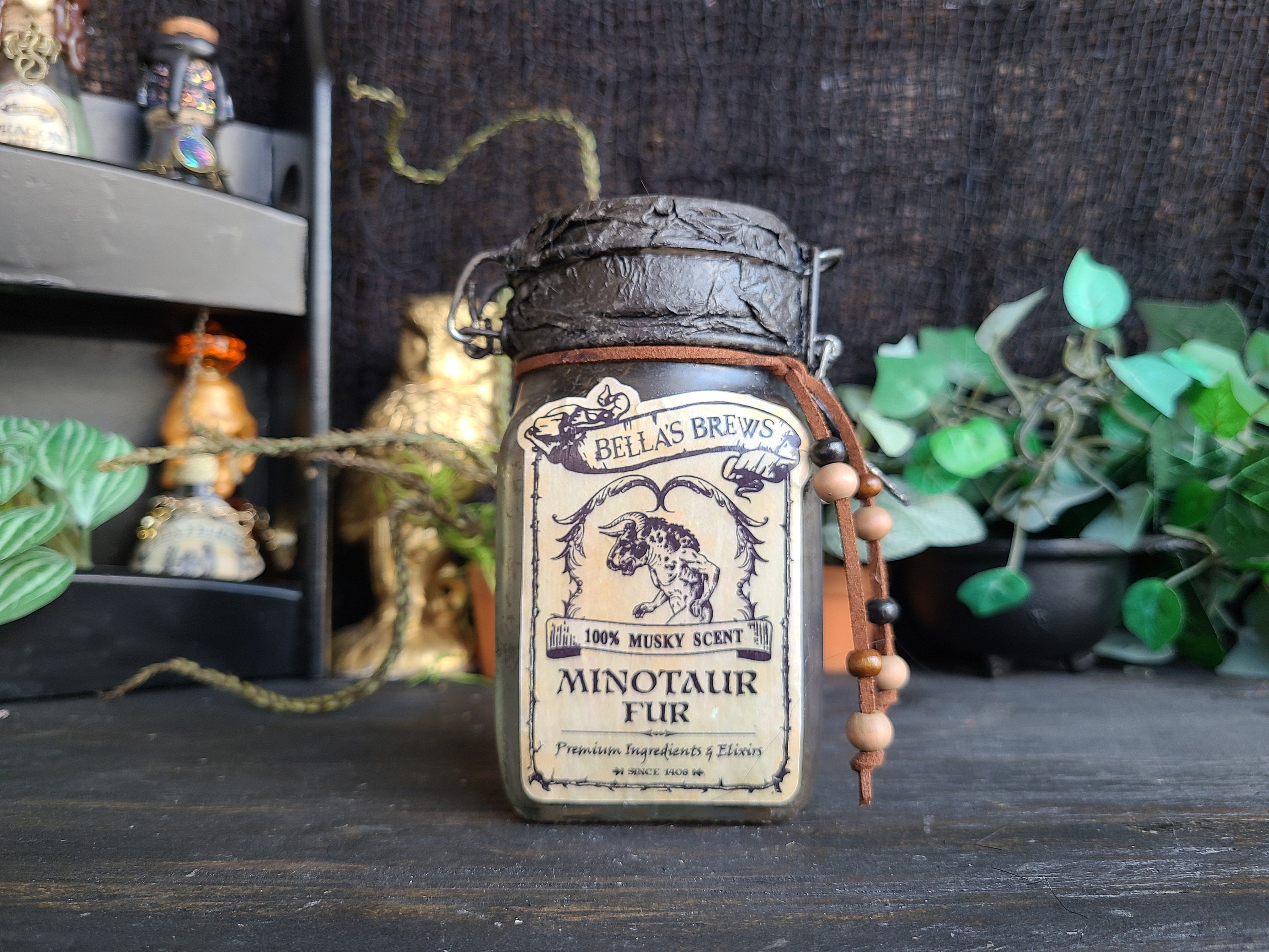 Minotaur Fur Magical Witch & Wizard Collectible Greek - Etsy