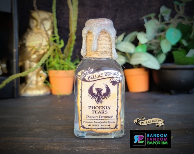 Phoenix Tears Pocket Potion, Magic Potion Prop, Healing Potion, Phoenix ...