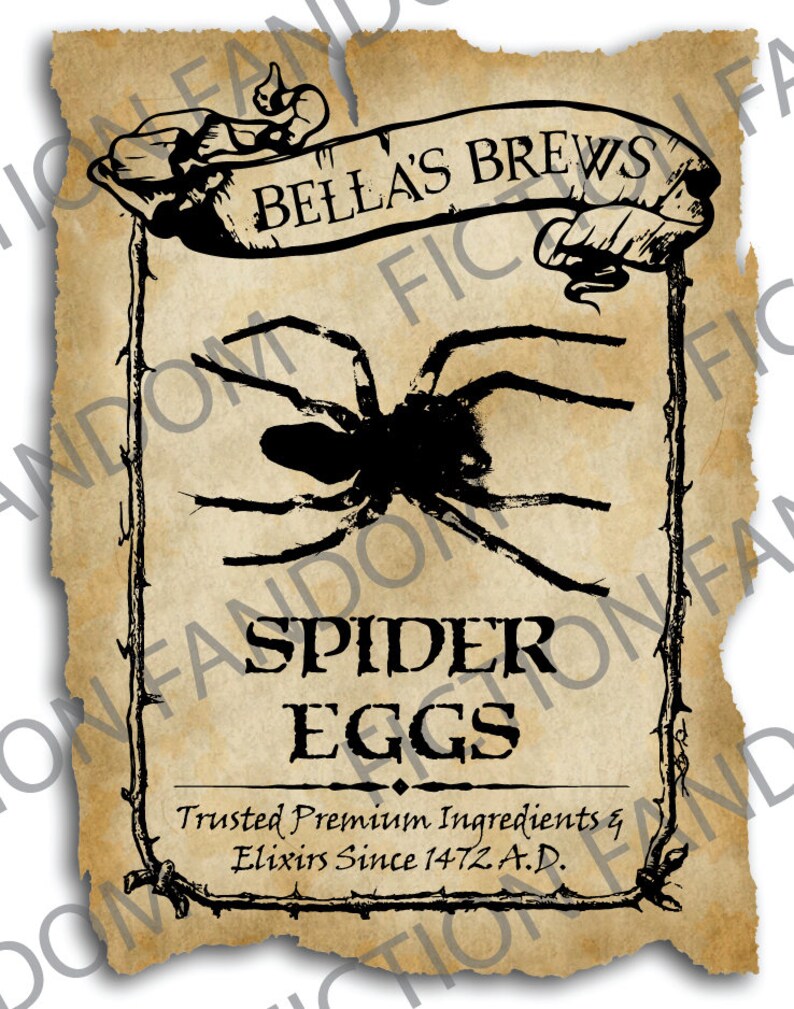 19 Printable Magic Potion Labels Magical Witch & Wizard - Etsy