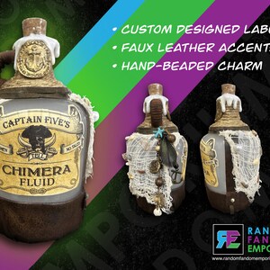 Custom Potion With Label Design, Personalized Gift, Pick Your Colors ...