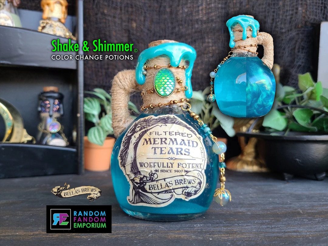 Mermaid Tears Master of Potions, Magical Witch & Wizard Collectible ...