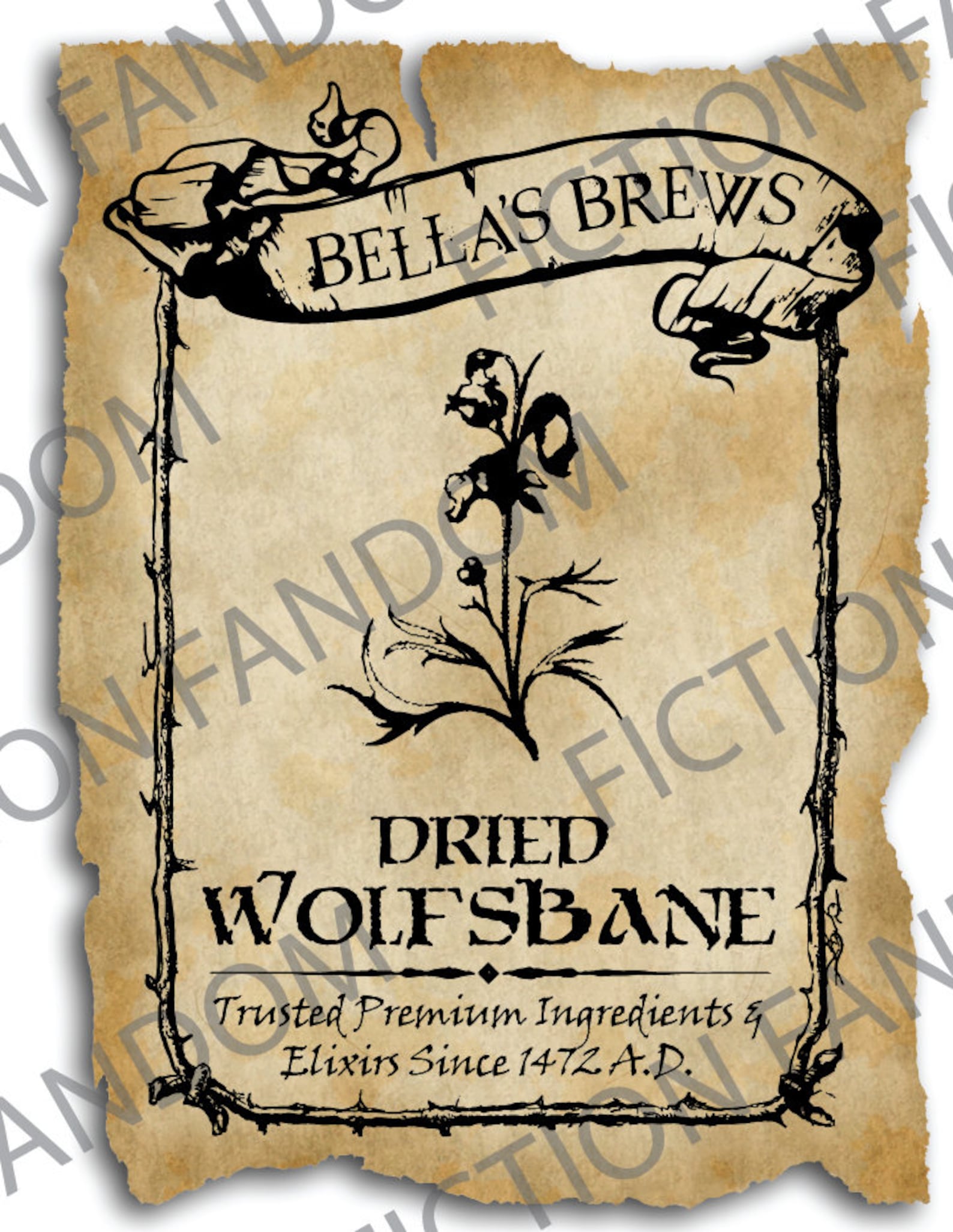 19 Printable Magic Potion Labels Magical Witch & Wizard - Etsy