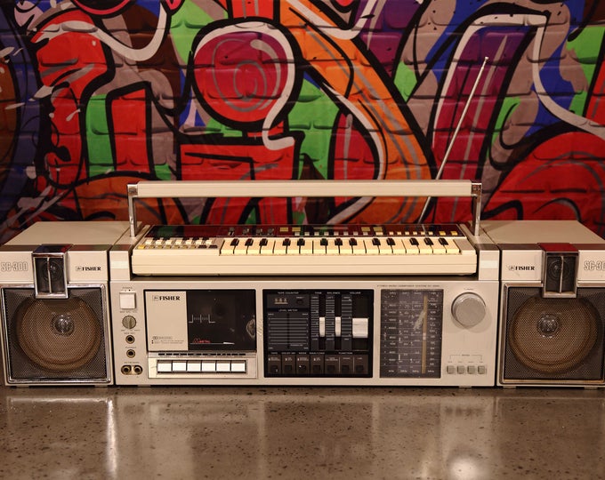Fisher SC-300 BLUETOOTH Boombox With Cassette Deck, Fm/am/shorwave ...