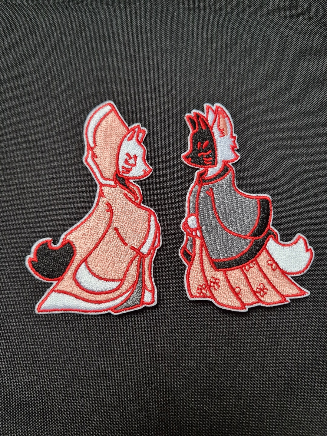 Kitsune Patches - Etsy