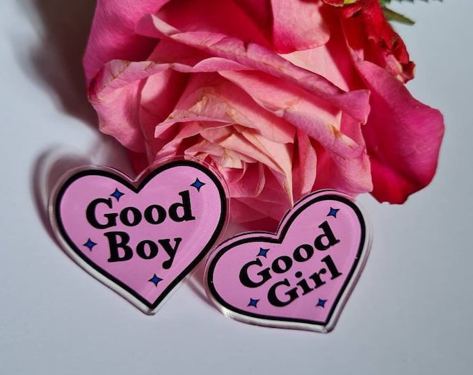 Good Girl Enamel Pin - Etsy