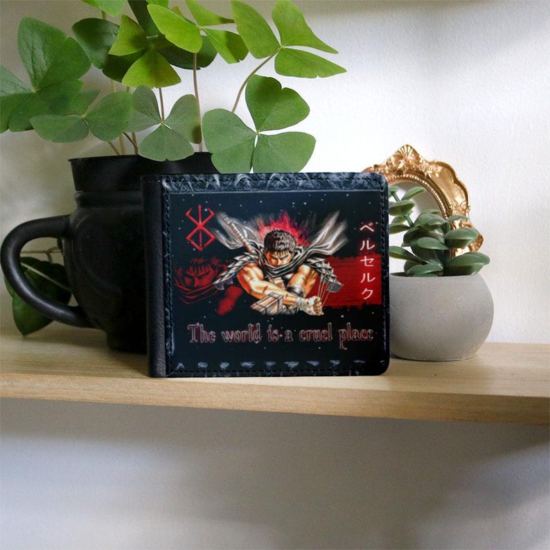 Anime Wallet Berserk the World is a Cruel Bifold Wallet - Etsy