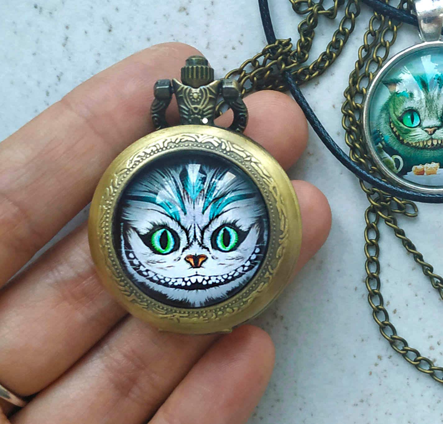 Alice in Wonderland Pocket Watch - Etsy