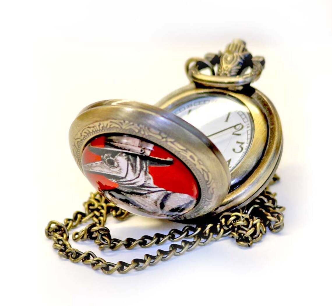Plague Doctor Pocket Watch - Etsy