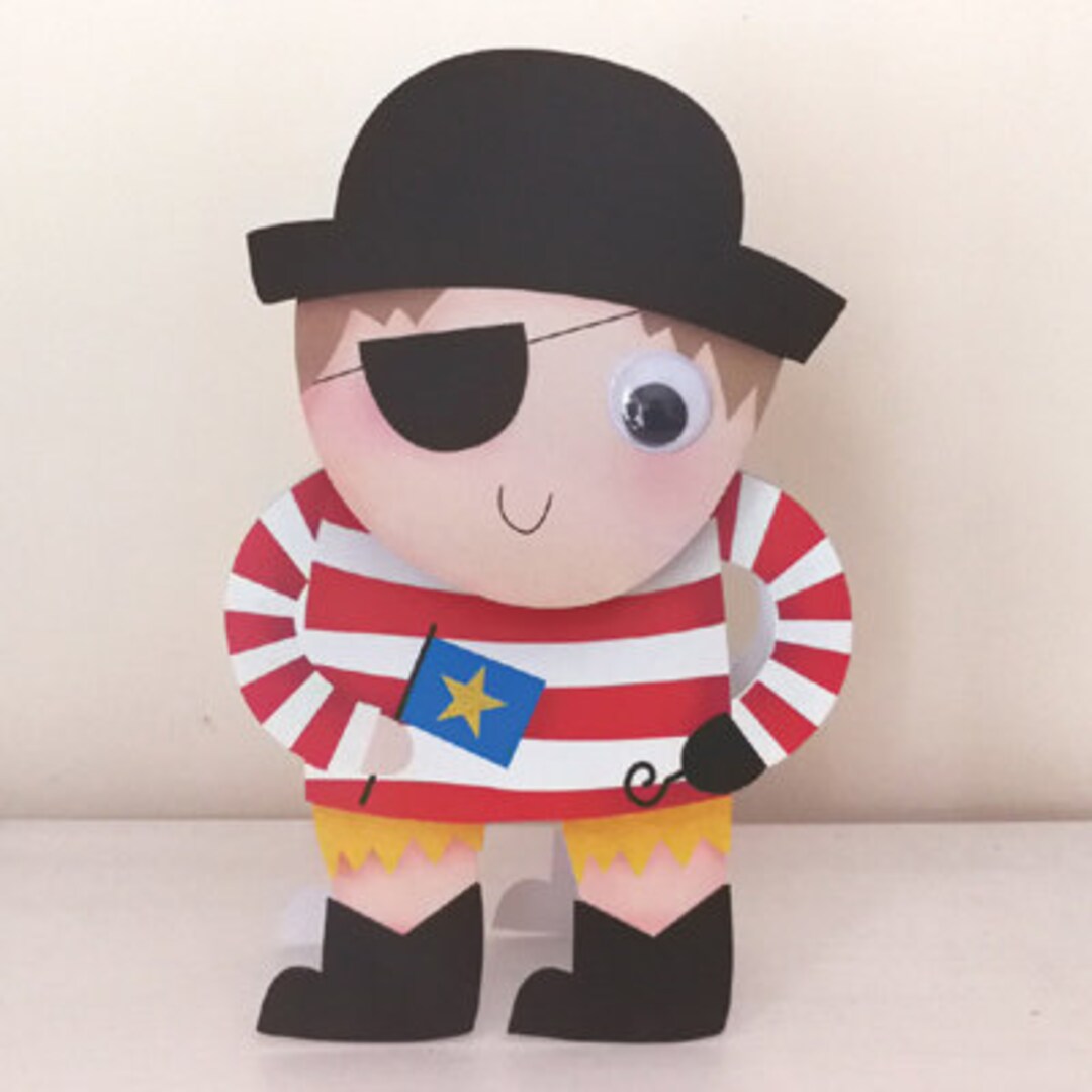 Wobbly Head Hard Kids Birthday Card Moving 3D Card Google - Etsy