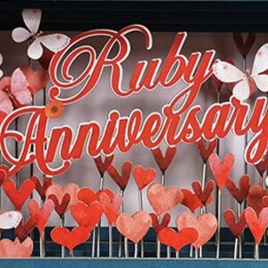 Ruby Anniversary Card, Anniversary Card, Happy Anniversary, Parents ...