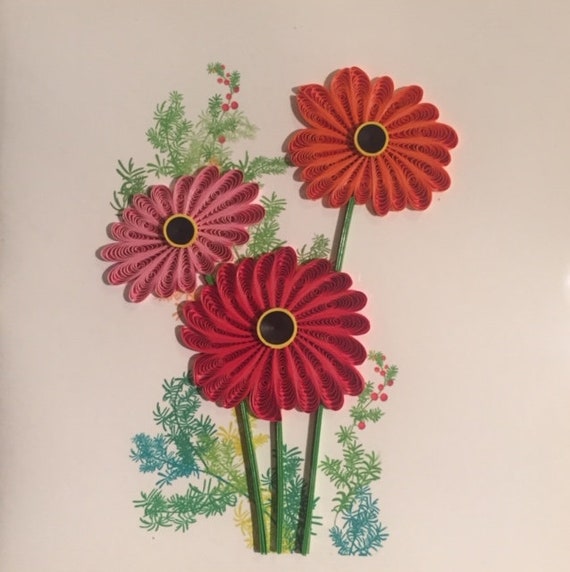 Quilling Card. Quill Handmade Card Greeting Card Stylish | Etsy