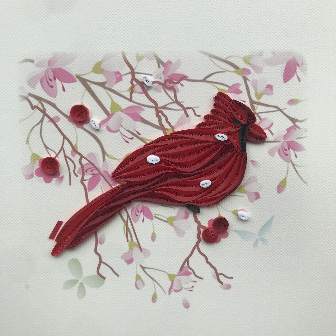 Christmas Red Robin Card Red Robin Decoration Card - Etsy Australia
