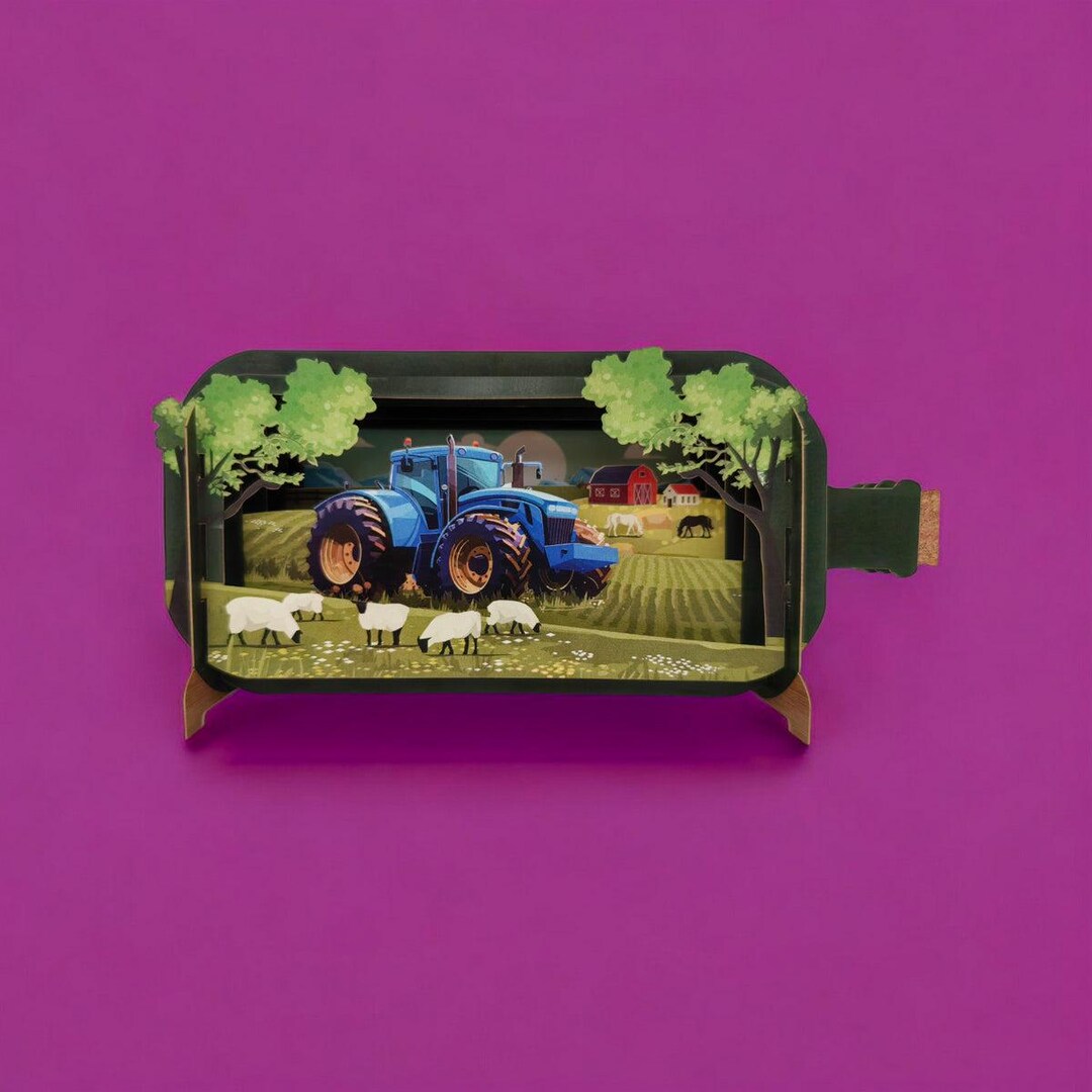 Birthday Card, Anniversary Card, Valentines Card, Tractor Card, Mother ...