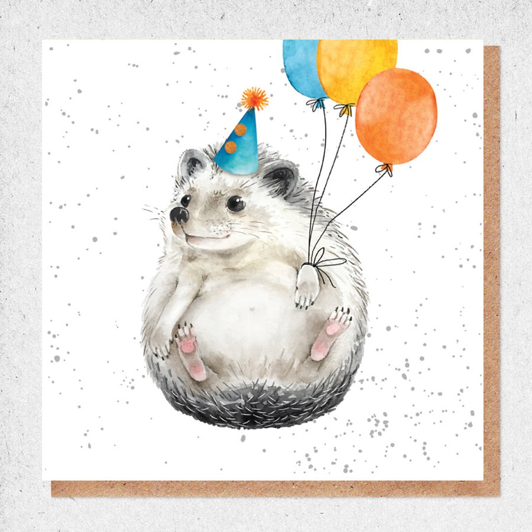 Hedgehog Card, Hedgehog, Birthday Card, Children's Card, Mother's Day ...