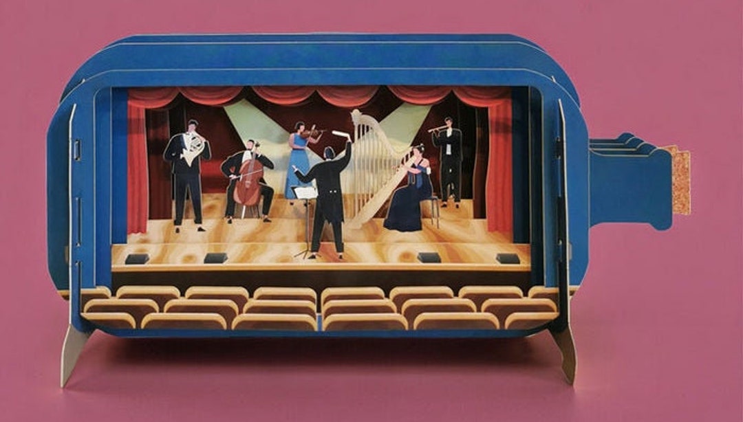 Birthday Card, Orchestra Card, Cello Card, Celebration, Dancing, Harp ...