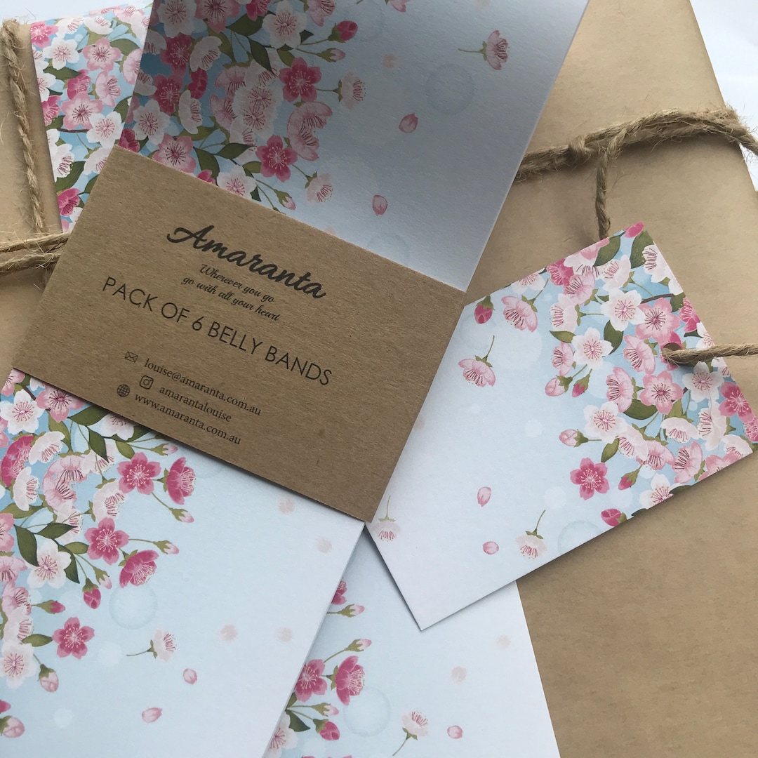 Belly Bands, Gift Wrapping, Wedding Invitation Bands, Invitation Bands ...