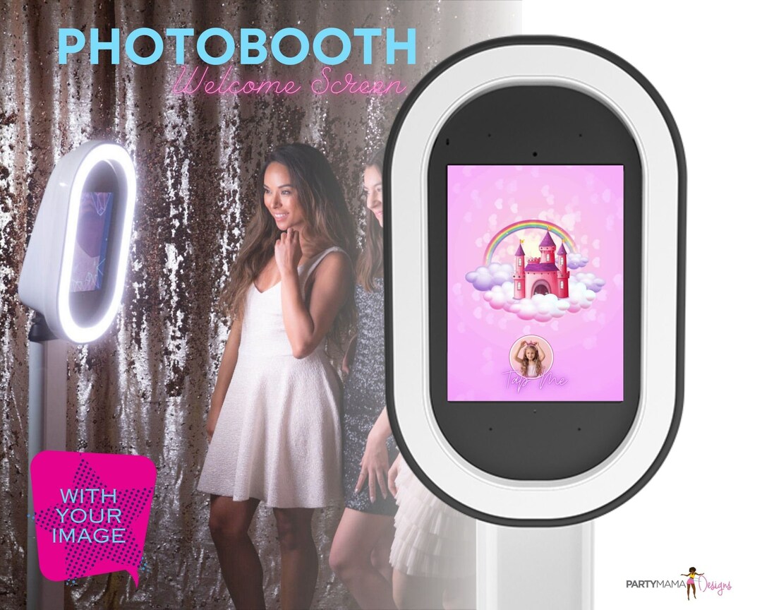 Photo Booth Princess Welcome Screen Animation - Etsy