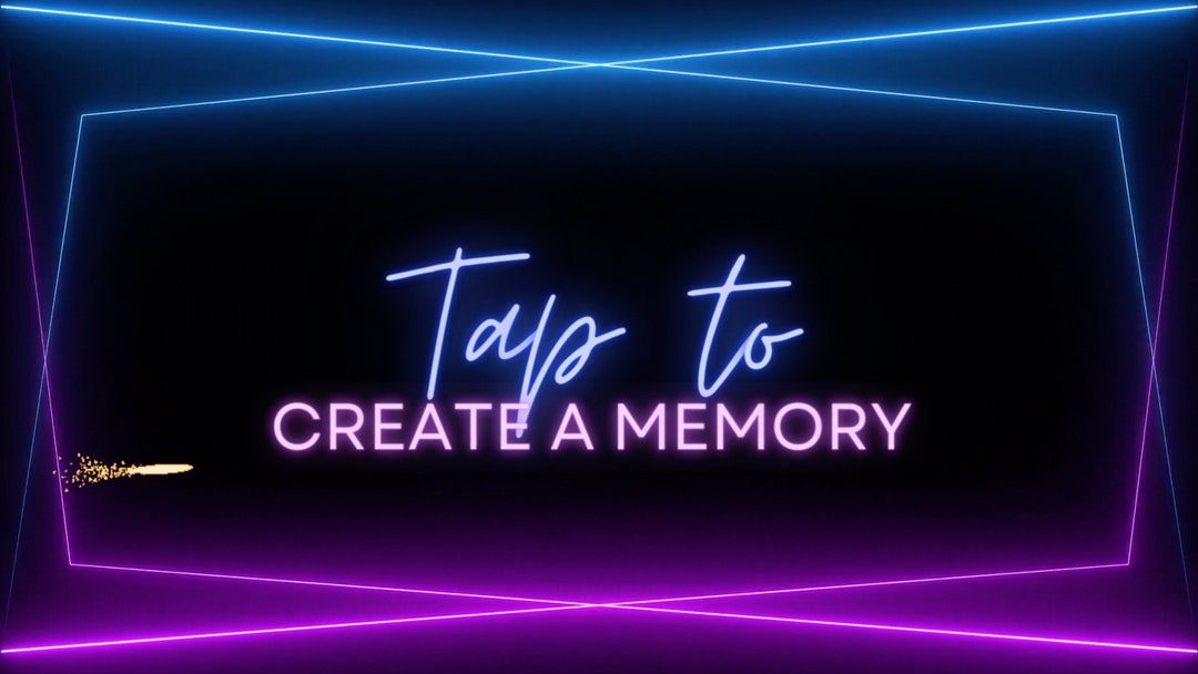 Photo Booth Welcome Screen Animation - Etsy