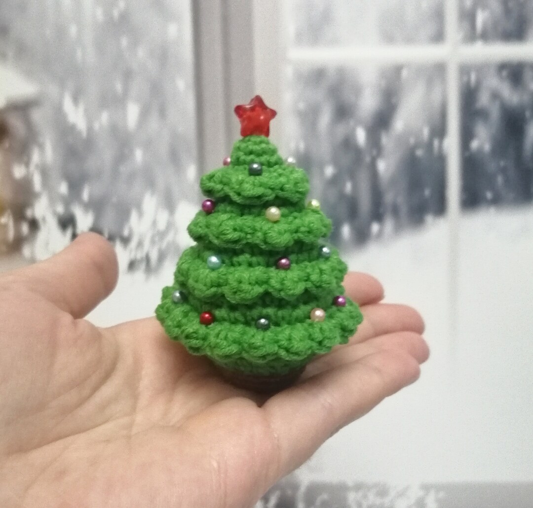 Cute Christmas Gift Crochet Christmas Tree - Etsy