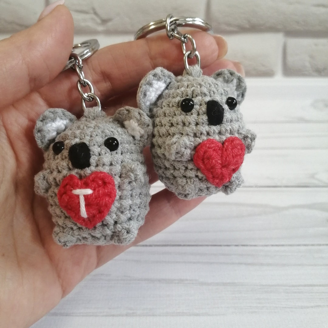 Personalized Koala Mini Keychain Unique Gift - Etsy