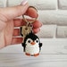 Crochet Penguin Keychain Keyring Mini Penguin - Etsy