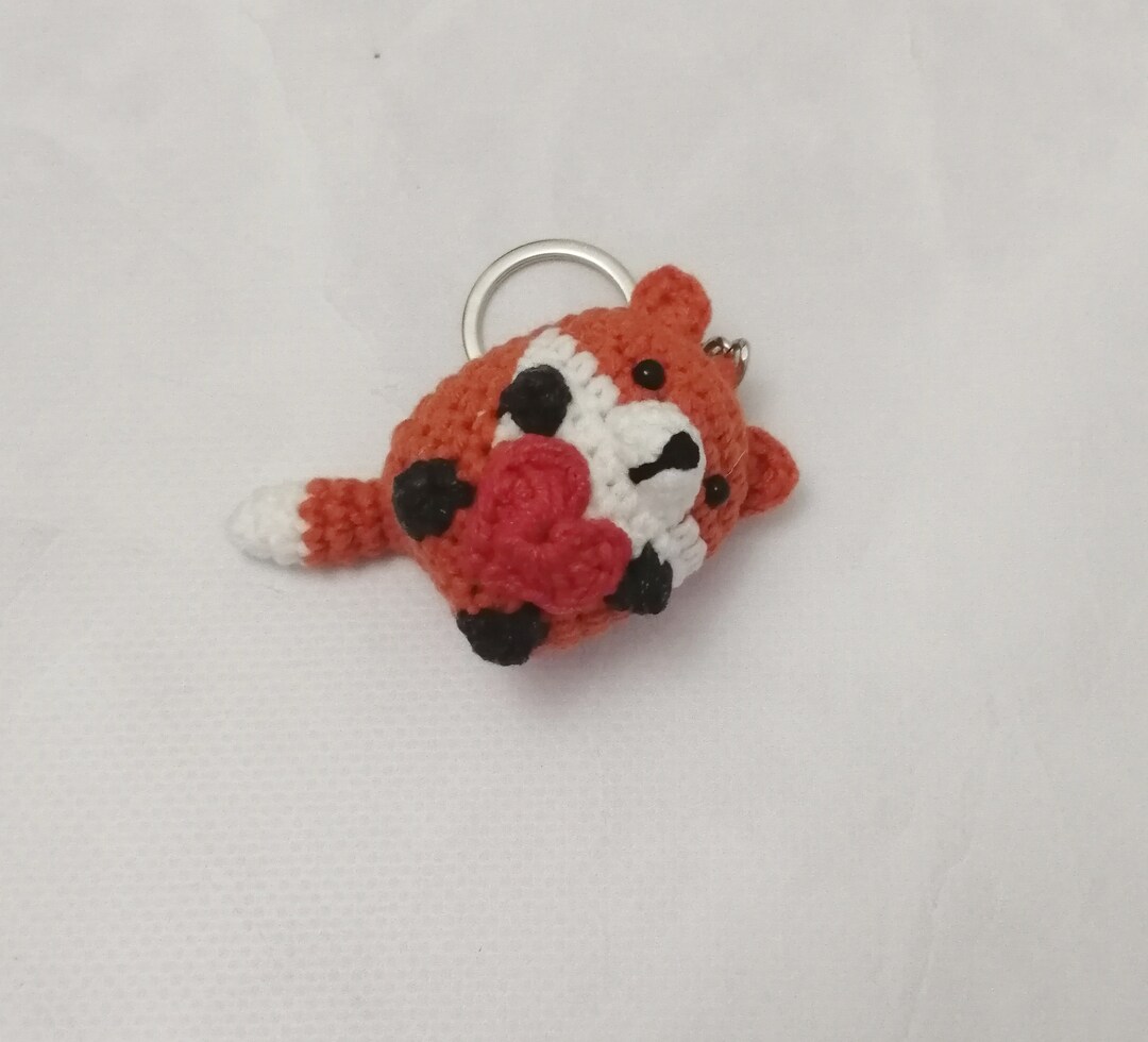 Crochet Fox Keychain Cute Personalized Gift - Etsy