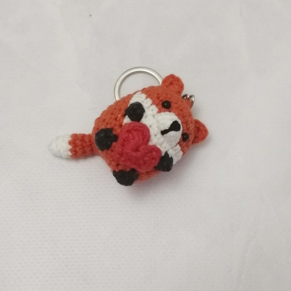 Fox Keychain - Etsy