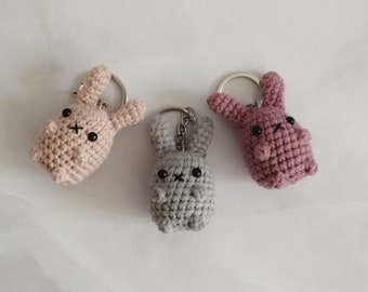 Knitted Crochet Weaving Sugar Rabbit Bunny Crochet Toy Finished Product ...