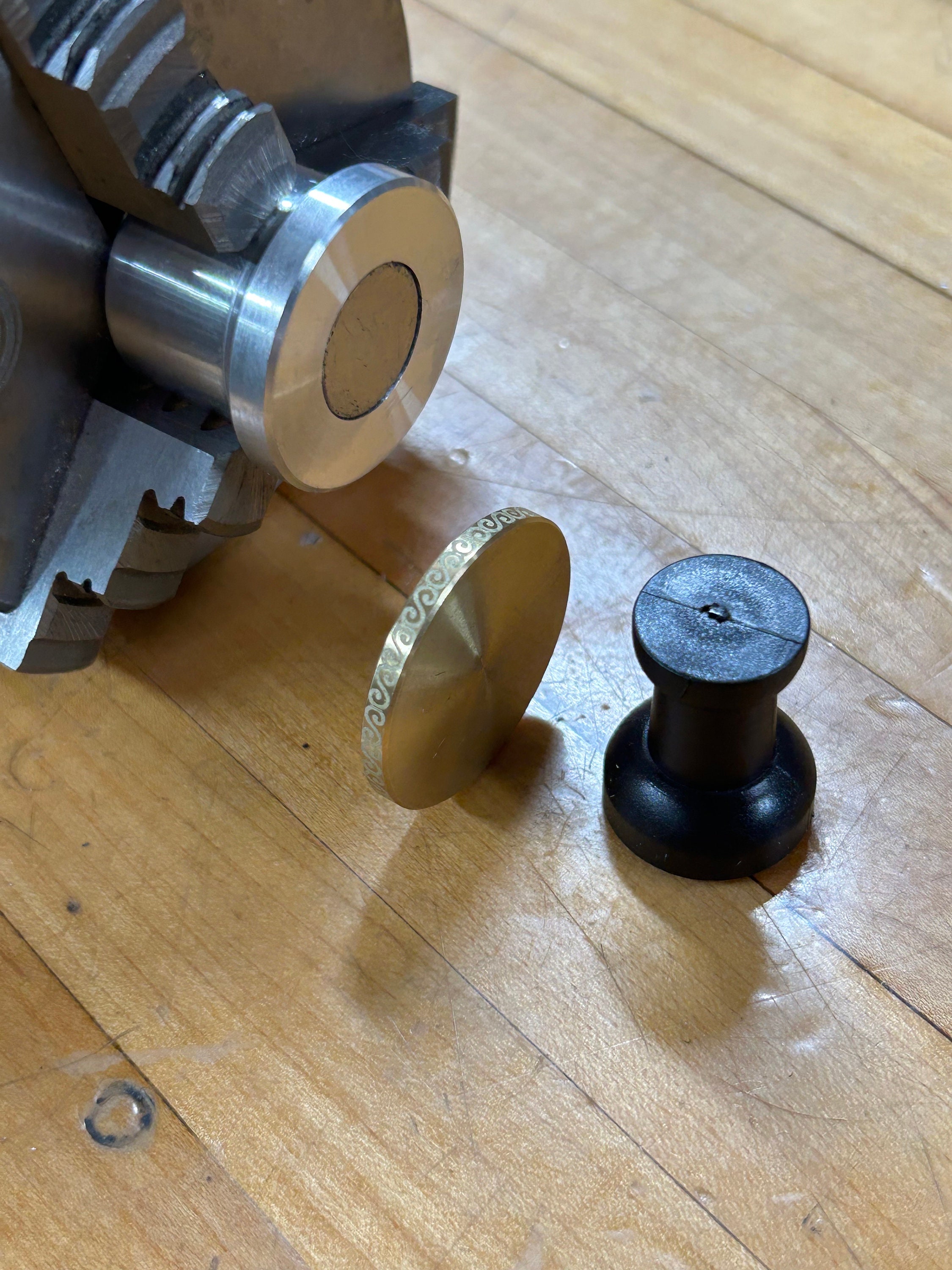 Engraving, Non-magnetic or Magnetic Coin Holder for Size Coins. Galvo ...