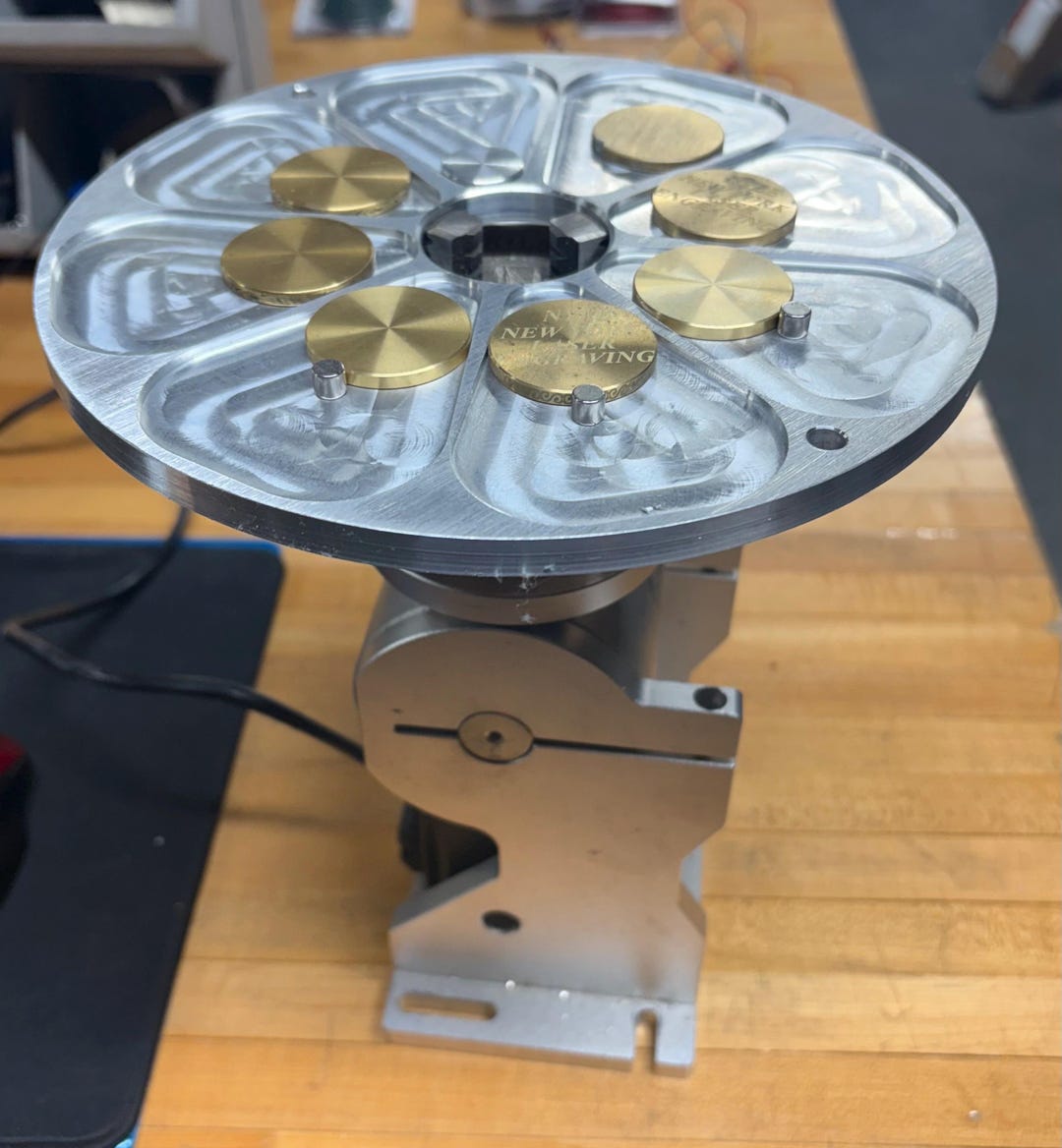 The “do All” - 8 Position Rotary or Flat Fixture for Coins, Jewelry ...