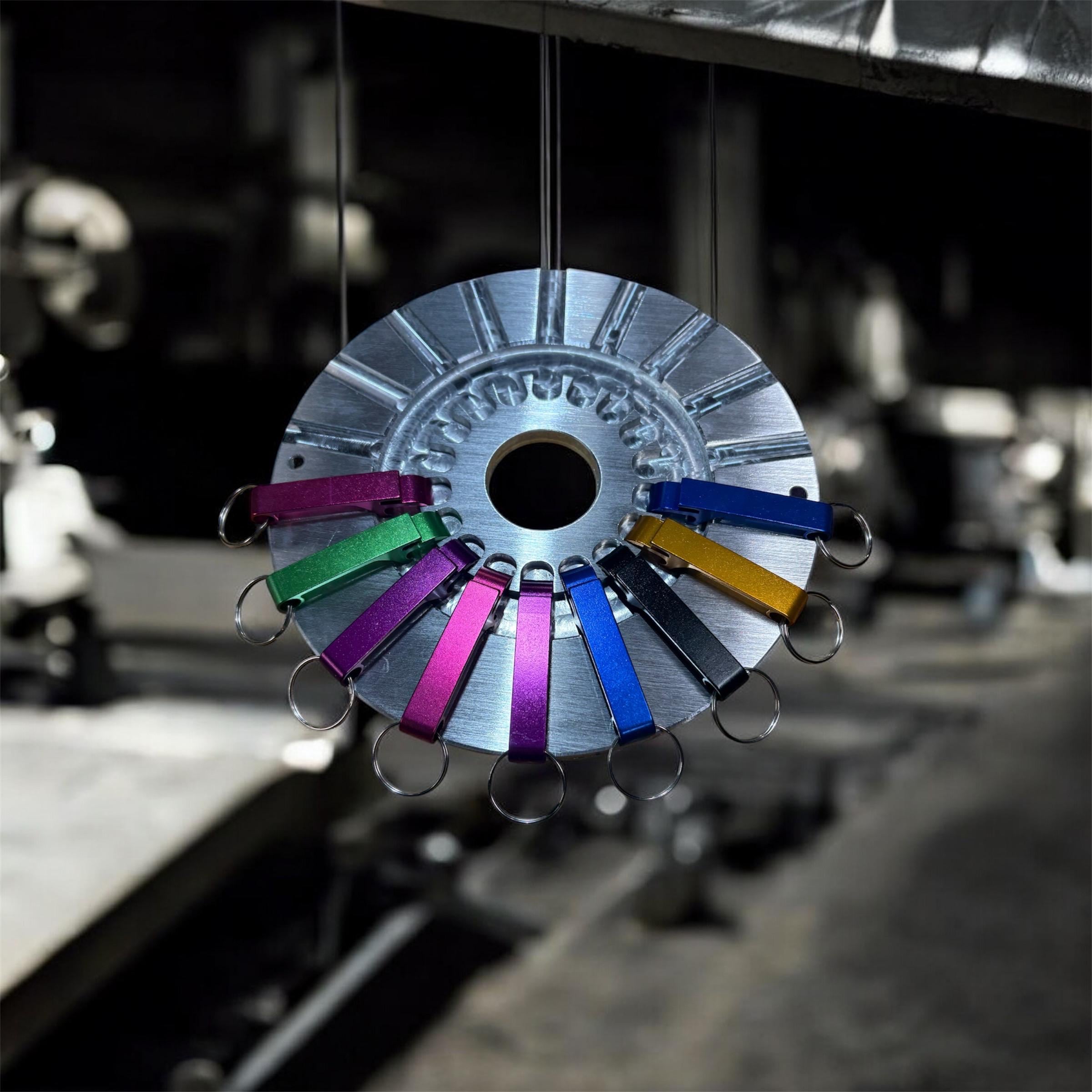 18 Position Rotary or Flat Fixture for Popular Aluminum Bottle Opener ...