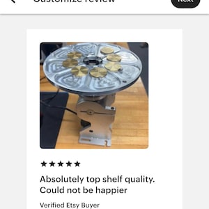 The “do All” - 8 Position Rotary or Flat Fixture for Coins, Jewelry ...