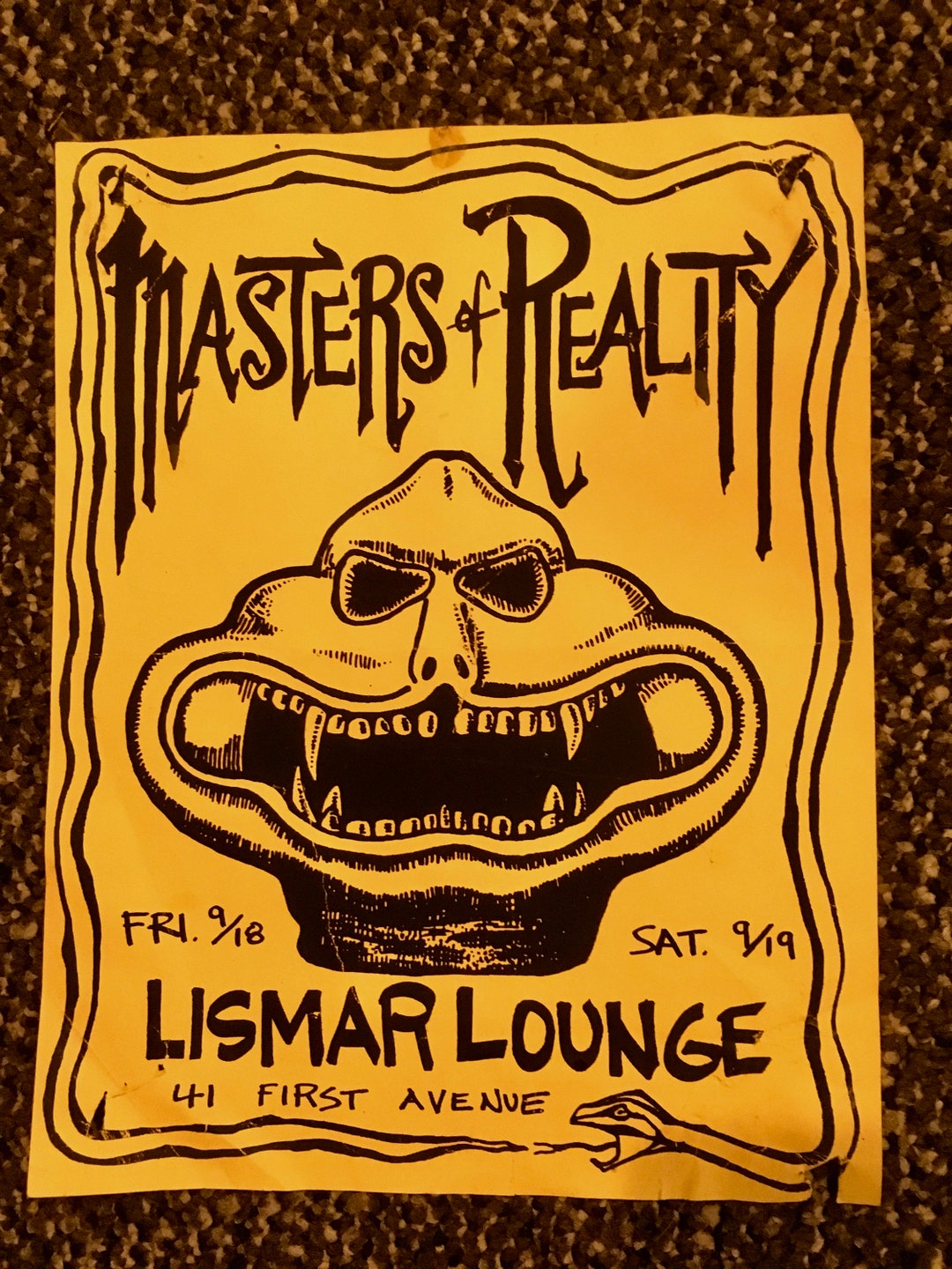 Masters of Reality Poster - Etsy