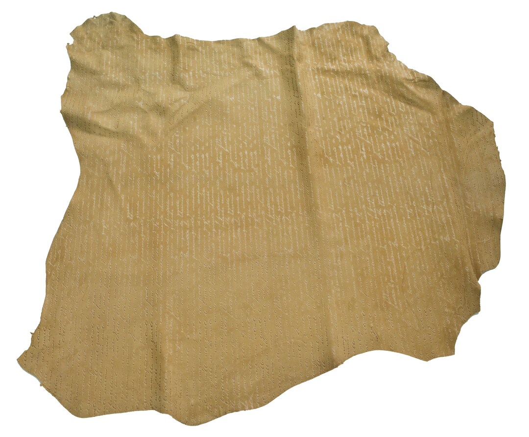 ITALIAN Goat Suede Hide Skin, Skins Hides Velours BEIGE 3+ Sqf - Etsy