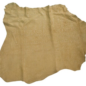 ITALIAN Goat Suede Hide Skin, Skins Hides Velours BEIGE 3+ Sqf - Etsy