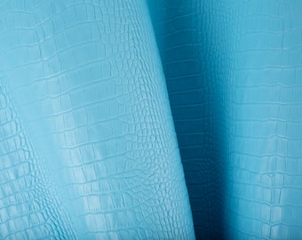 BLUE ITALIAN Leather Calf Cow Hide Scraps Scrap Square Pieces - Etsy