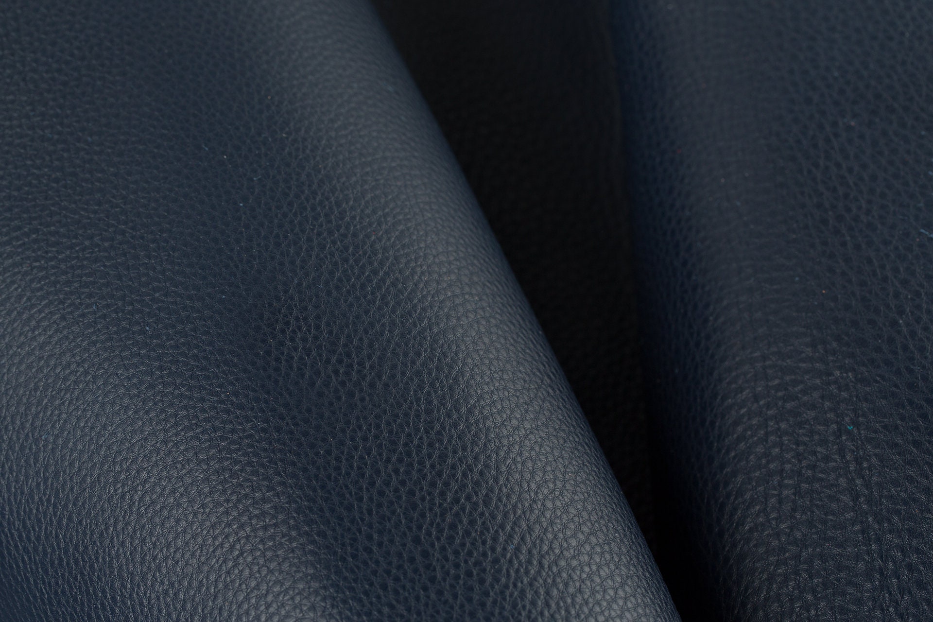 Dark BLUE Italian FLEET Leather Calf Cow Hide Scraps Scrap Square ...