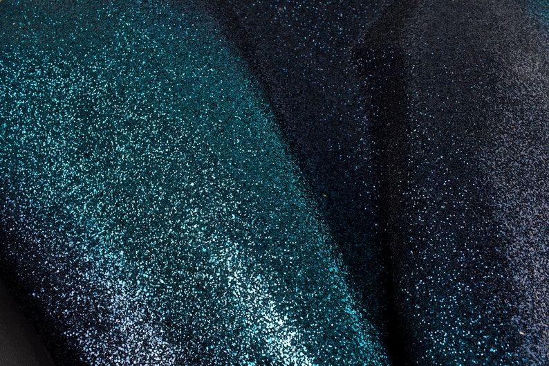 Turquoise/blue With Sparkles (ji- Ch) Italian GLITTER Haberdashery ...