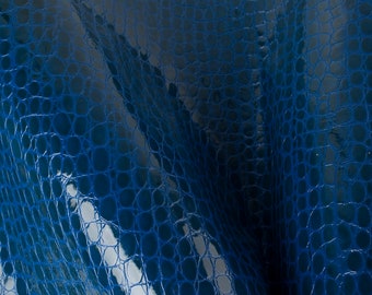 BLUE ITALIAN Leather Calf Cow Hide Scraps Scrap Square Pieces - Etsy