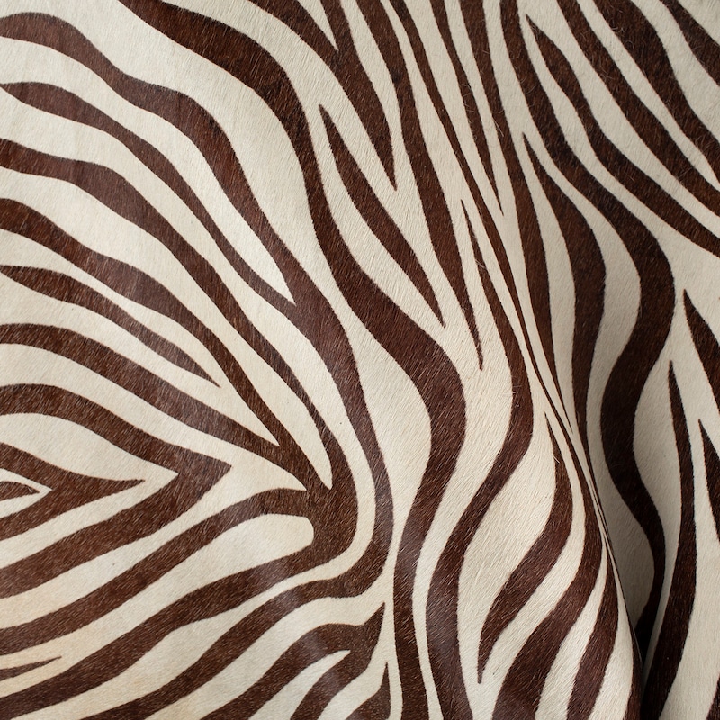 Zebra Print Leather - Etsy