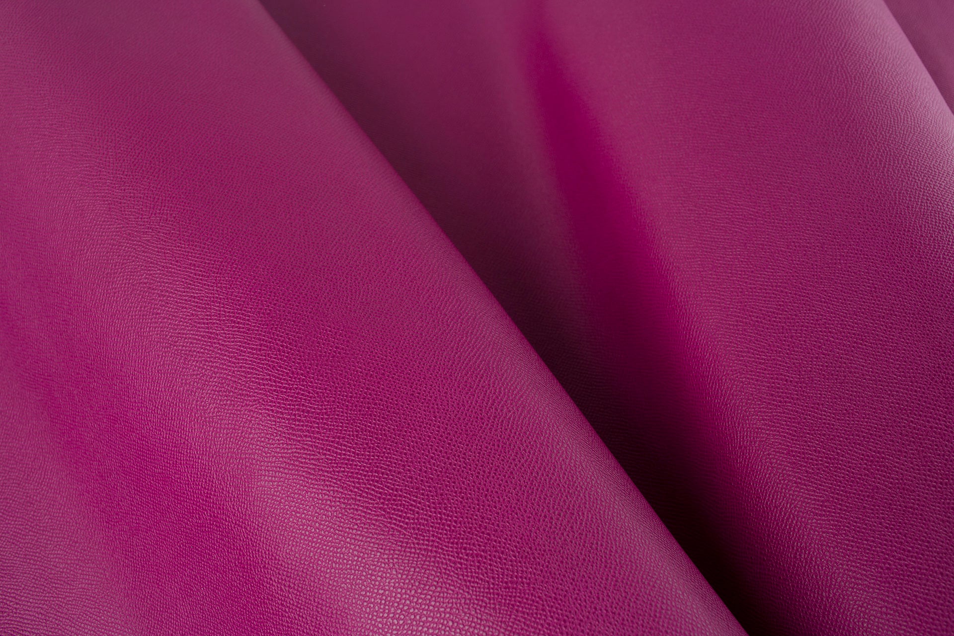 Fuchsia ITALIAN SAFFIANO Leather Calf Cow Hide Scraps Scrap Square ...