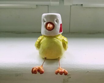 Clay chickens | Etsy