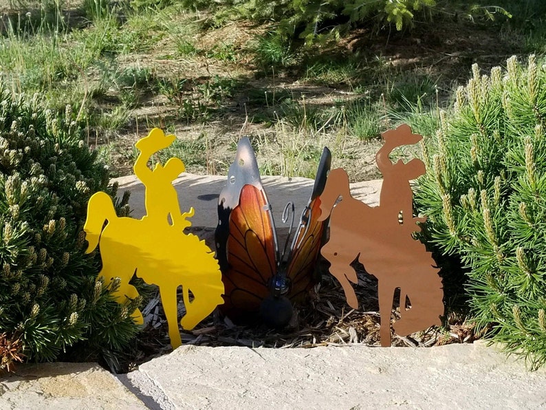 Wyoming Steamboat Yard Stakes - Etsy